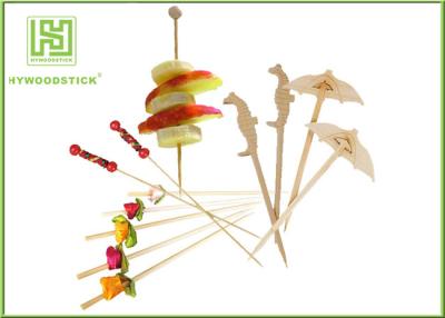 China Extra Long Decorative Food Toothpicks For Appetizers Party Toothpicks Skewers for sale