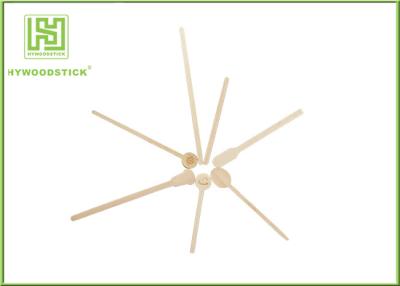 China Round End Birch Wooden Coffee Stirrer Sticks Mixing Rod For Cafe / Bar for sale