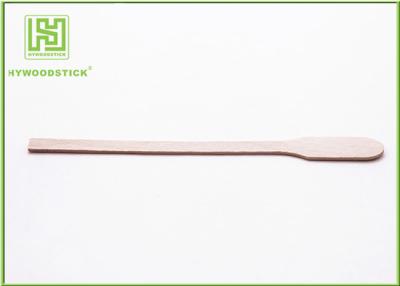 China Paddle Shape Wooden Coffee Stirrer Sticks Plain Flat Cheers Drink Stirrers OEM for sale