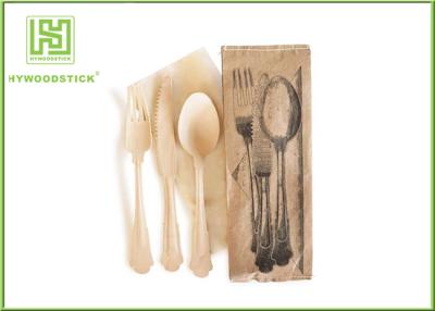 China Branded Eco Friendly Dinnerware , Disposable Bamboo Cutlery For Picnic Non - Toxic for sale