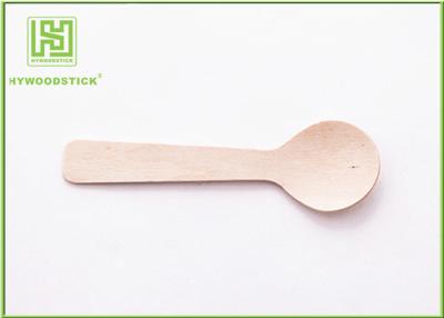 China Food Grade Eco Friendly Cutlery Mini Wooden Spoons For Dinner Soup for sale