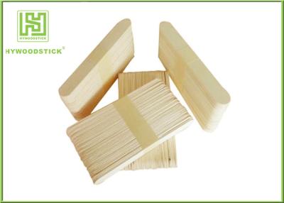 China Short Wooden Tongue Depressor Healthy Customized Packaging Tongue Spatula for sale