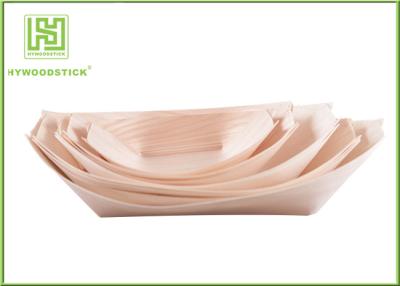 China Boat Shape Sushi Serving Plate Eco Friendly Container For Wedding Party for sale