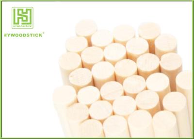 China Food Grade Drink Stir Sticks , Round Wooden Sticks For Crafts Well Polished for sale