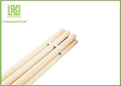 China Unique Design Natural Wood Sticks Hot Dog Skewers 3 / 4 Diameter for sale
