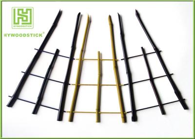 China Food Grade Colorful Bamboo Flower Sticks For Decoration 250mm Length for sale