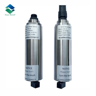 China Industrial Online Oil in Water Sensor RS485 4-20mA Fluorescence Probe 0-50ppm for sale