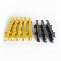 China Anti-Slip Pultruded GRP Fiberglass Grating Walkway 38mm High Strength with Cutting Service for sale