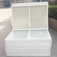 China GFRP Window Shutters with Support Bar for Chemical Corrosion Resistance Max 1.0m x 3.0m for sale