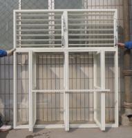 China FRP Fixed Air Ventilation Window Blind 1m to 3m Length for Chemical Plant Corrosion Resistance for sale