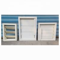 China Vertical Opening FRP Windows for Chemical Corrosion Protection Industrial 1200mm for sale