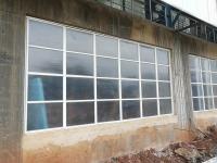 China Vertical Opening FRP Windows for Chemical Corrosion Protection Industrial 1200mm for sale