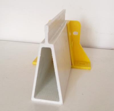 China T120C FRP Fiberglass Floor Beam 120mm High for Livestock Slat Flooring Support for sale