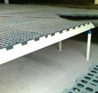 China T120C FRP Fiberglass Floor Beam 120mm High for Livestock Slat Flooring Support for sale