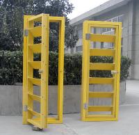 China Finished Insulated FRP Door for Electricity Safety Gate Industrial Fiberglass Door Custom Sizes for sale