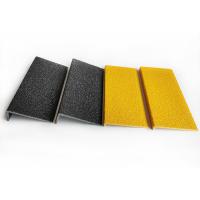 China Pultruded Fiberglass Anti-Slip Strips 50x4mm Flat High Strength FRP for Stairs for sale