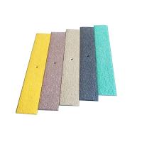 China Anti-Slip FRP Strips Customized Colors 50x4mm Flat 70x30mm Angle for Outdoor Plastic Angle Applications for sale