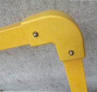 China Customized High Strength Pultruded FRP Safety Fence for Insulated Handrail Protection 2m for sale
