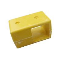 China GFRP Connector for FRP Square Tube Handrail Accessories 36mm 50mm Cutting Service for sale