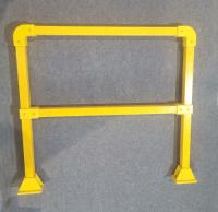 China GFRP Connector for FRP Square Tube Handrail Accessories 36mm 50mm Cutting Service for sale