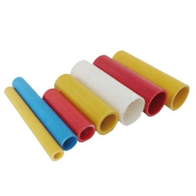 China Customized Colors Smooth Fiberglass Pultruded Composite Round Hollow Tubes 18mm to 150mm for sale