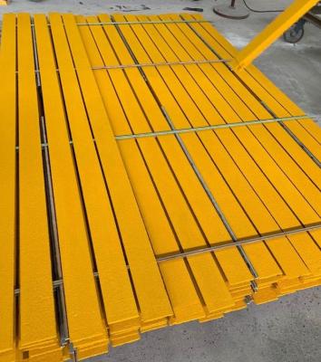 China Anti-Slip FRP Walkway Strip 50mm 100mm Width for Decking Floor Safety for sale
