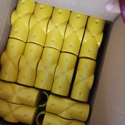 China UV Protected Fiberglass T Cross Tee Connector for 36mm and 50mm FRP Fence Pipes for sale