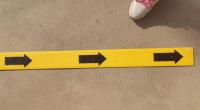 China Customizable 50mm Fiberglass Anti-Slip Strips with Chamfers for Decking Safety for sale