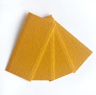 China Non Slip Fiberglass Stair Decking Strip Gritted Surface 50mm 90mm 100mm Width Cutting Service for sale