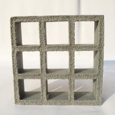 China FRP Molded Grate Nonskid Fiberglass Grating Panels 38mm Heavy Duty Industrial for sale