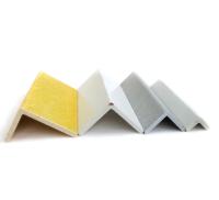 China FRP Pultruded L Shape Angle Beam Profile 40x40x5mm Fiberglass Reinforced Plastic Custom Sizes for sale