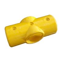 China FRP Round Tube Handrail 50mm UV-Resistant Fiberglass Pultrusion Fence for Industrial Guardrail for sale