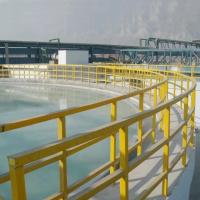 China Custom FRP Square Tube Handrail 40x40mm Corrosion Resistant Non Conductive for Chemical Plants for sale