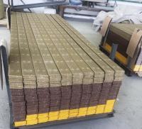 China Customized Length FRP Flat Fiberglass Strips 50x4mm for Corrosion Resistance and Anti-Slip for sale
