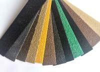 China 50mm Non Slip FRP Step Strip Pultrusion Technique Safety Decking Strip 11.6m for sale