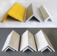China Fiber Glass Reinforced Plastic L Angle Profile 20mm to 76mm High Strength FRP Angle for sale