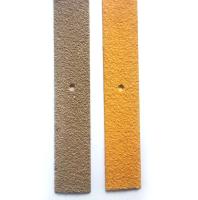 China Anti-Slip FRP Decking Strip UV Protection Fiberglass Gritted Surface 50mm 90mm 100mm for sale