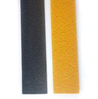 China Anti-Slip FRP Decking Strip UV Protection Fiberglass Gritted Surface 50mm 90mm 100mm for sale