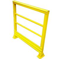 China Corrosion Resistant FRP Square Tube Handrail 50mm Custom Length High Strength for sale