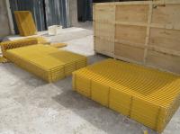 China Pultruded FRP Grating Walkway 25mm to 65mm Height for Industrial Platforms for sale