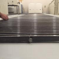China Anti-slip Fiberglass Pultrusion Grating 25mm to 65mm Height for Industrial Platforms for sale
