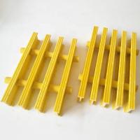 China Pultruded FRP Grating 38mm High 50% Open Area for Industrial Walkway and Platform for sale