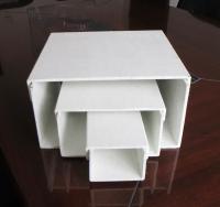 China GRP Fiberglass Cable Tray 100mm 200mm 300mm Weather Resistant FRP Channel Wire Trough for sale