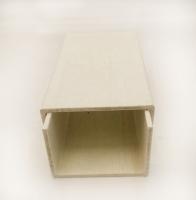 China GRP Fiberglass Cable Tray 100mm 200mm 300mm Weather Resistant FRP Channel Wire Trough for sale