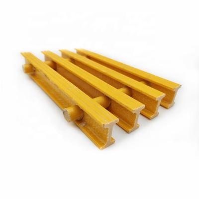 China Custom FRP Pultrusion Grating Lightweight High Strength 25mm to 65mm Sizes Accepted for sale