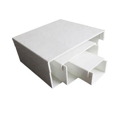 China High Strength FRP Channel Type Cable Tray 100x65mm Insulated Cable Support for sale