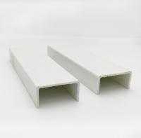 China FRP Fiberglass Channel Profile for Antenna Radome Structural Support 50x32x5mm for sale