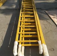 China High Strength FRP U Channel Ladder Profile 50x32x5mm Custom Colors Insulation for sale