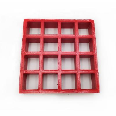 China Long Life FRP Mould Grating 38mm Easy Install Durable Corrosion Resistant Industrial Platform for sale