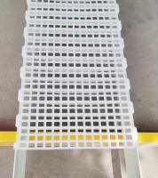 China 1200x500mm Plastic Poultry Slatted Flooring for Chicken Farm High Load Bearing 500kg for sale